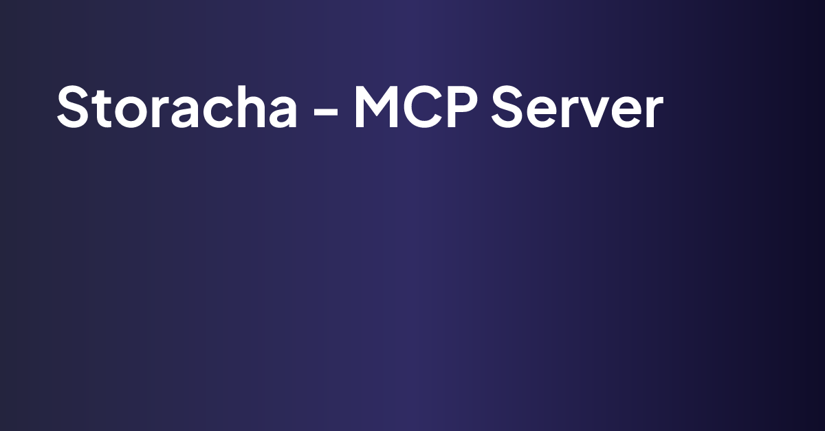 Storacha - MCP Server